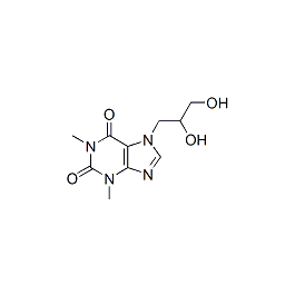 Dyphylline | Adenosine receptor 拮抗剂 | Dyphylline供应商 AdooQ®